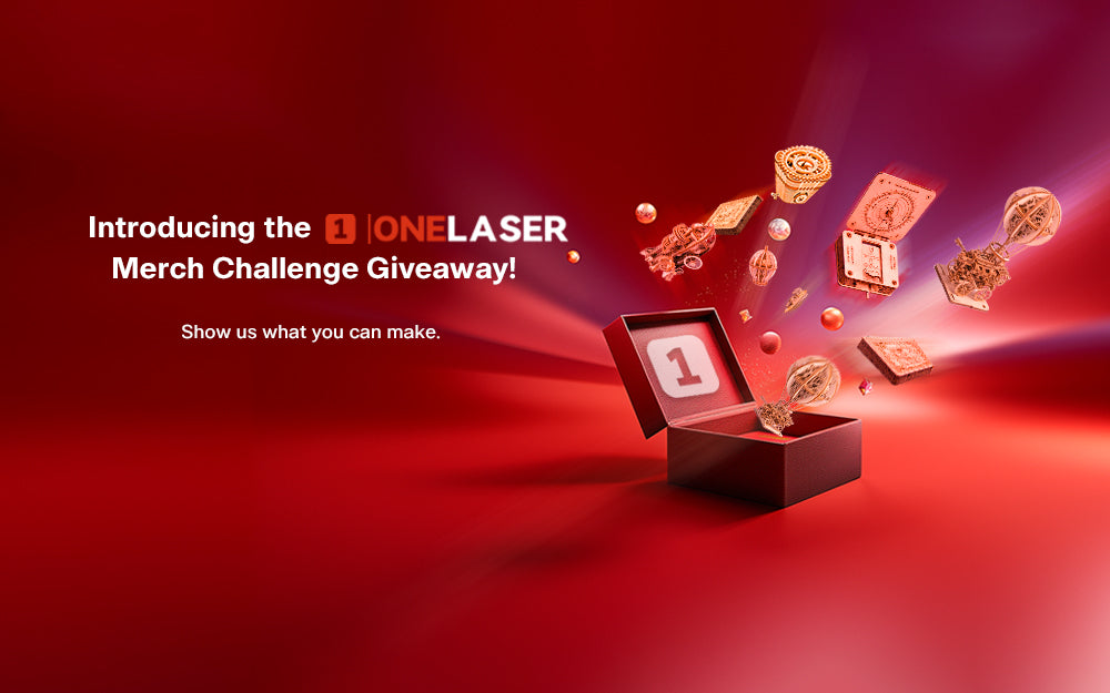 Join the OneLaser Merch Challenge & Win Big!