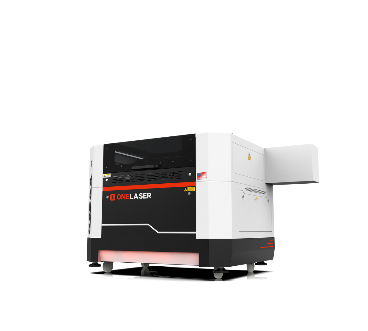 OneLaser HYDRA 7 - CO2 Cabinet Dual-Laser System 80w DC/38 RF Tube