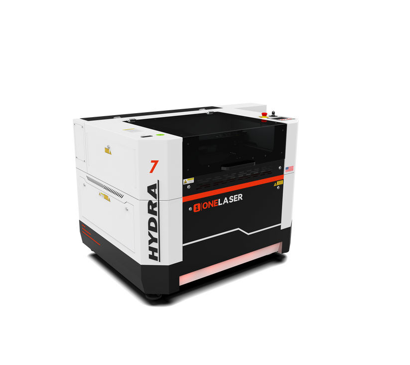 OneLaser HYDRA 7 - CO2 Cabinet Dual-Laser System 80w DC/38 RF Tube