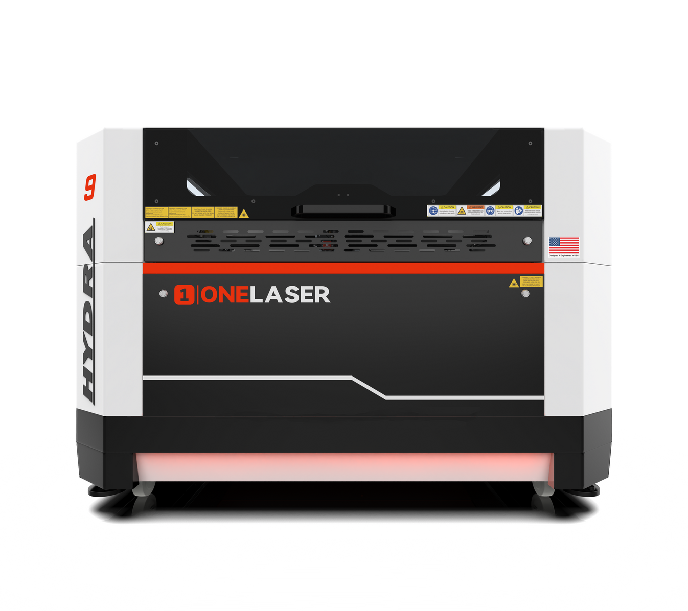 OneLaser HYDRA 9: CO2 Dual-Laser Engraver/Cutter (100W DC/38W RF Tube)