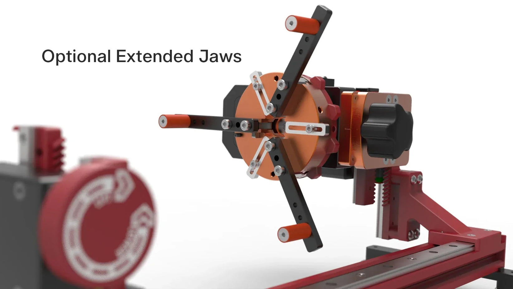 PiBurn Rotary Grip 2: Best Chuck Rotary for Laser Engraver - OneLaser